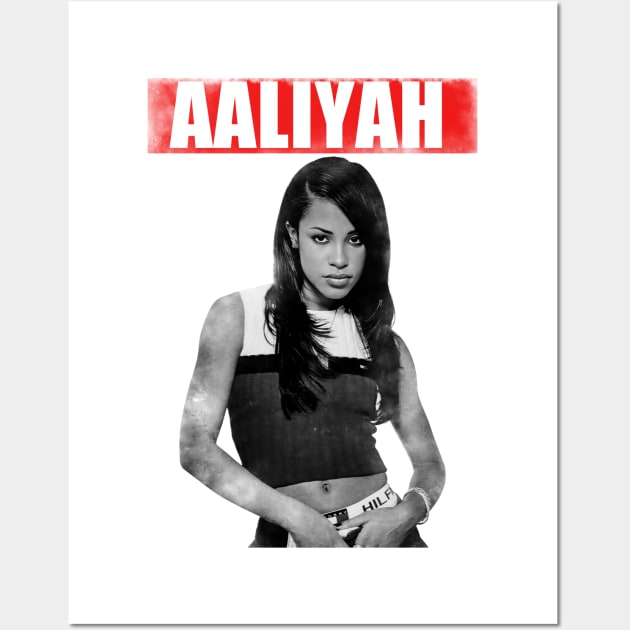 Vintage Aaliyah - Aaliyah - Posters and Art Prints | TeePublic